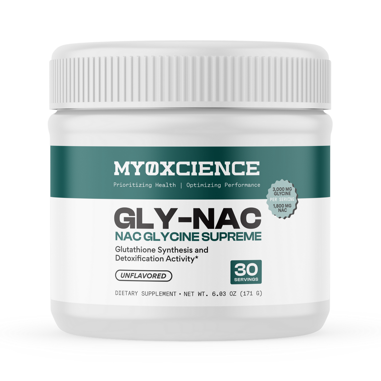 NAC + Glycine Supreme | N-Acetyl-L-Cysteine, Glycine and Taurine Combi ...