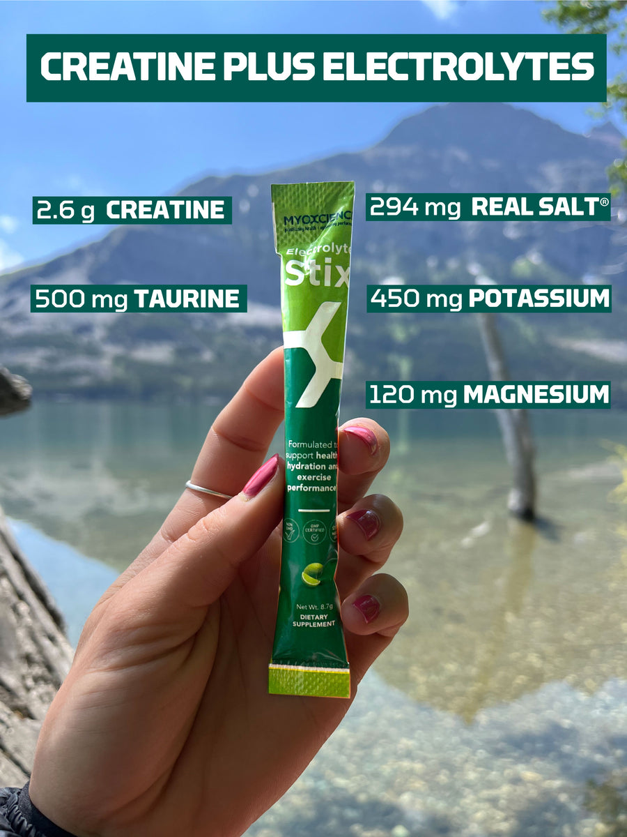 Electrolyte Stix: 2.6 grams of Creapure® Creatine Enhanced With Electr ...