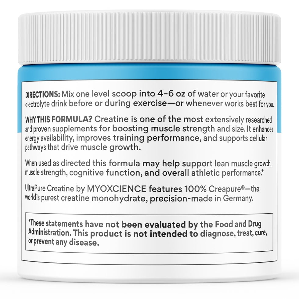 Creapure® Creatine Monohydrate: the World’s Cleanest Creatine – Myoxcience