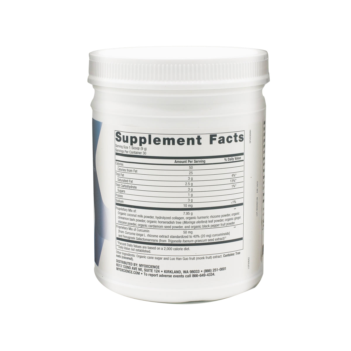 Golden Collagen | Grass-fed Collagen Peptides Curcumin Fenugreek ...